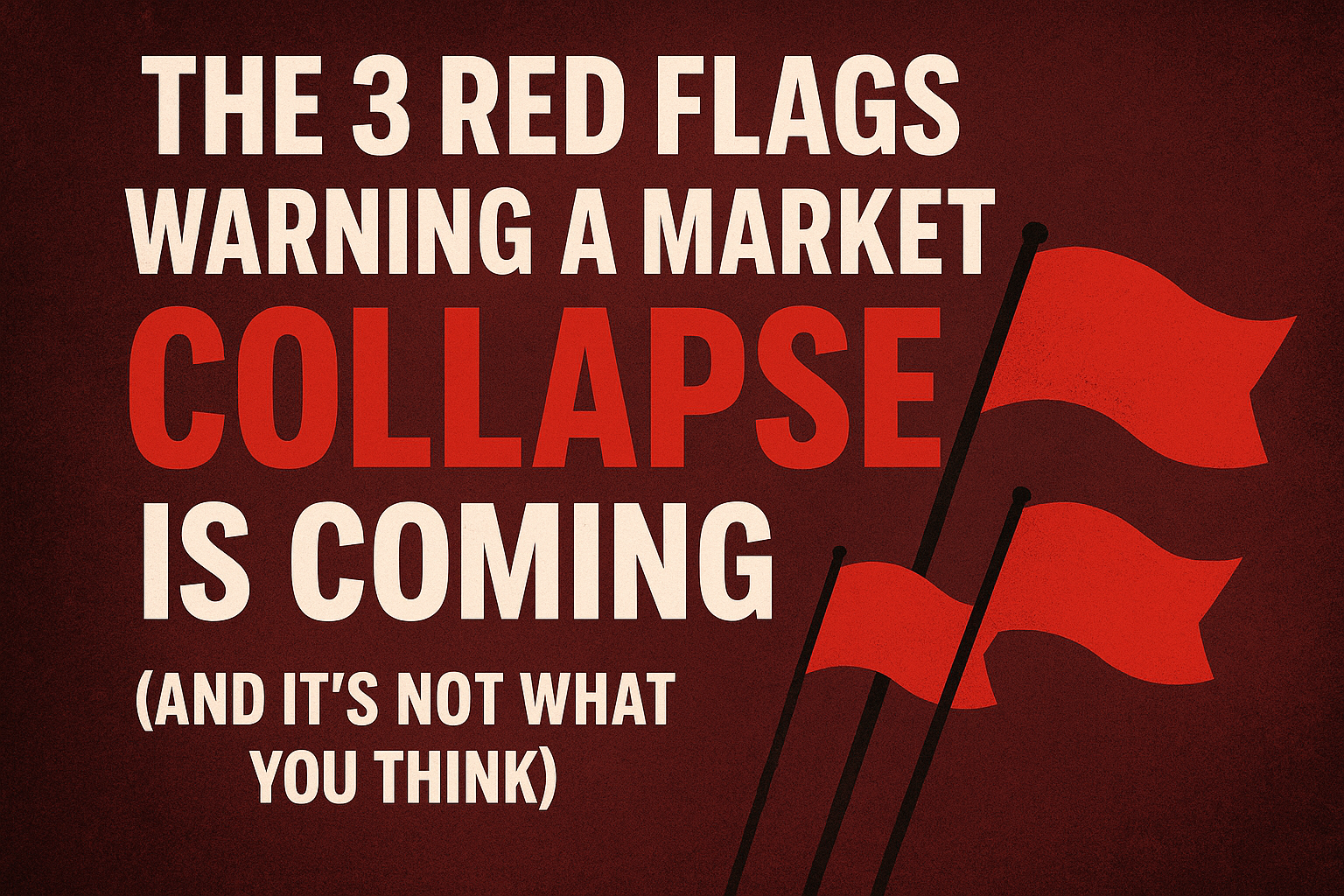 US Stock Market crash: 3 Red Flags Raising Investor Alarm - Investor Vector